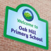 School Welcome Signs - inc. Headteacher Strips. Free UK P&P