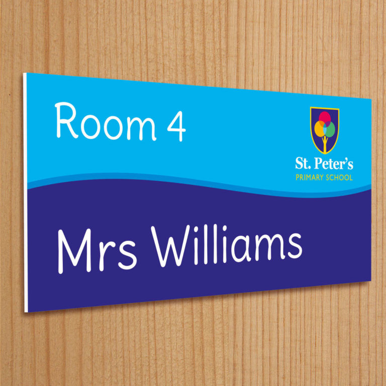 School Room Signs - Customised For Your School For Free