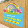 School Welcome Signs - inc. Headteacher Strips. Free UK P&P
