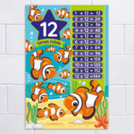 Illustrated Animal Times Tables - School Posters - UK Wide Delivery