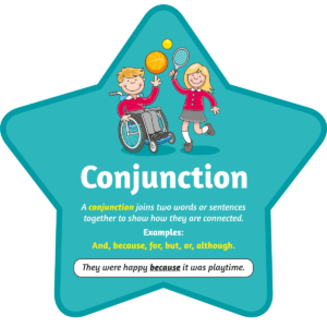 Conjunction Sign - A Sign for supporting English in School classrooms