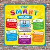 Stay Smart Online Poster - Online Safety Poster for Schools