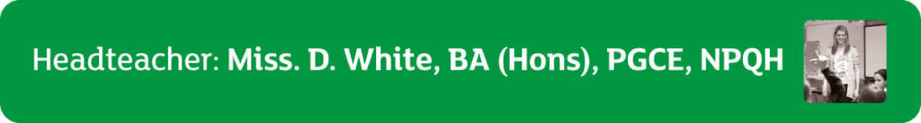 Headteacher Strip Addition for School Welcome Signs