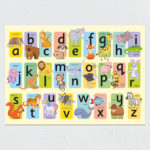 Alphabet Poster - Beautifully Illustrated English Phonics Poster for ...